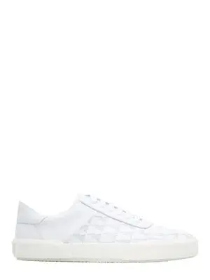 Amiri Dagger Monogram Low Top Sneakers - White