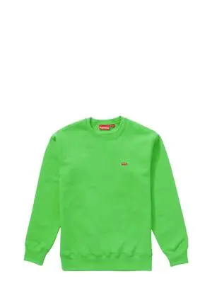 Supreme Small Box Crewneck Sweatshirt Bright Green