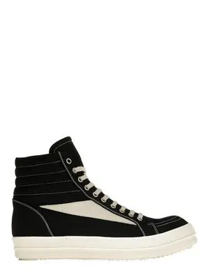 Rick Owens Lido Vintage High Sneakers - Black/milk