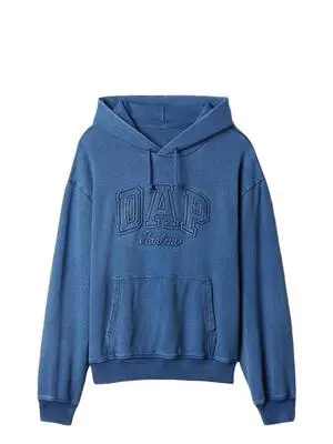 Gap X Dap Denim Logo Hoodie - Light Indigo