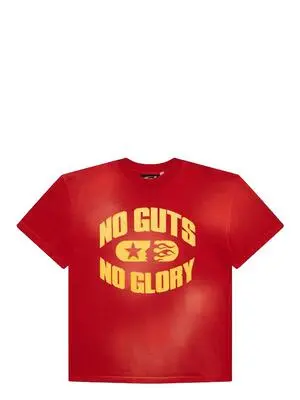 HELLSTAR No Guts No Glory T-shirt - Red