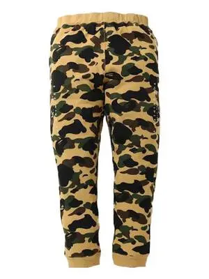 A BATHING APE 1st Camo Sweatpants (ss21) Yellow