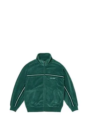 PALACE Rib Panel Zip Funnel - Green