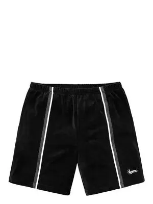 Supreme Velour Warm Up Short - Black