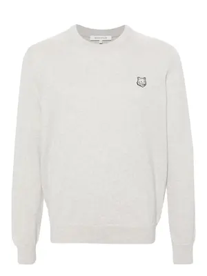 Maison Kitsuné Logo-patch Jumper - Grey