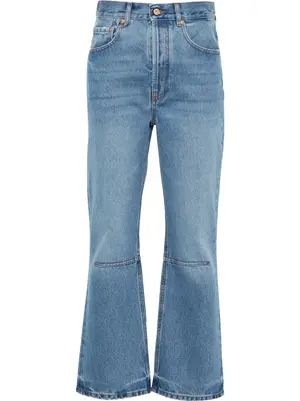 Jacquemus Le De-nîmes Cropped Jeans - Blue