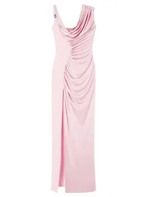 Versace Medusa '95 Draped Gown - Pink