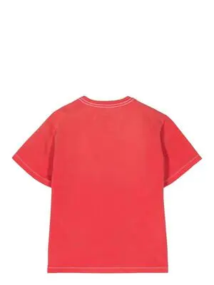 DOUBLET Logo-print Crew-neck T-shirt - Red