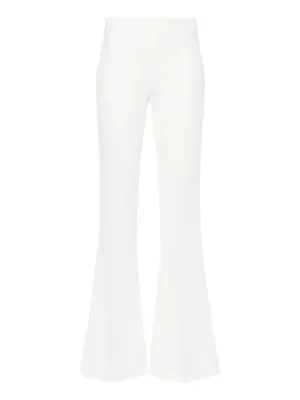BLANCA VITA Paola Cady Flared Trousers - White