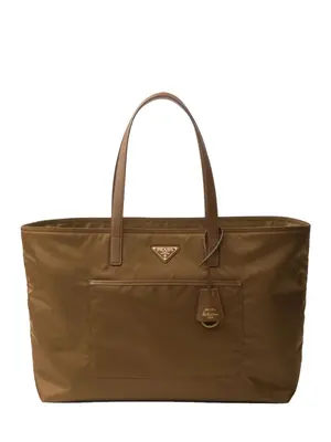 Prada Large Re-edition 1978 Tote Bag - Brown