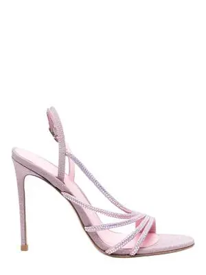 LE SILLA Le Silla Scarlet 105mm Rhinestone-Embellished Sandals