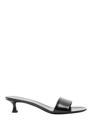 THE ROW 40mm Combo Sandals - Black