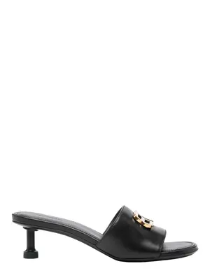 Balenciaga 50mm Groupie Sandals - Black