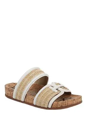Sam Edelman Rowan Slide Sandals - Light Sand