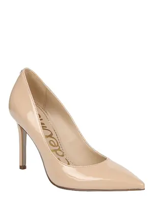 Sam Edelman Sam Edelman Hazel Pointed Toe Pump Beige Blush