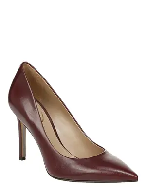 Sam Edelman Sam Edelman Hazel Pointed Toe Pump French Burgundy