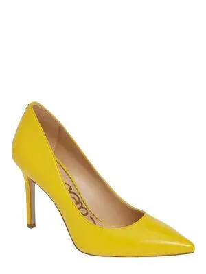 Sam Edelman Sam Edelman Hazel Pointed Toe Pump Lemon Zest