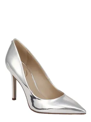 Sam Edelman Sam Edelman Hazel Pointed Toe Pump Soft Silver