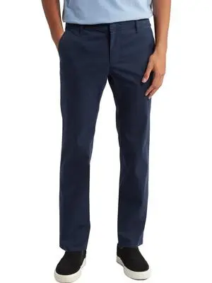 FRAME Slim Fit Stretch Cotton Chinos Navy