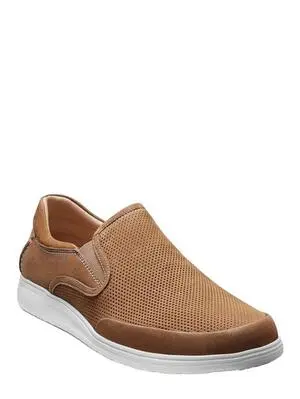Samuel Hubbard Samuel Hubbard Featherlight Olema Slip-On Sneaker Nutmeg Nubuck