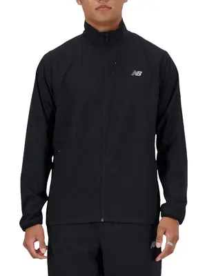 NEW BALANCE Athletics Stretch Woven Jacket Black