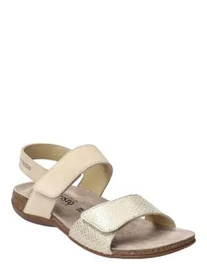 Mephisto Mephisto Agave Sandal Beige Velcalf/ Boa