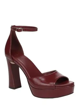 27 EDIT NATURALIZER Delphie Platform Sandals - Cranberry Red