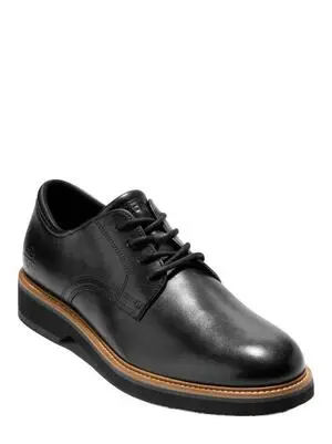 Cole Haan Montrose Plain Toe Derby - Black/ch Dark Chocol
