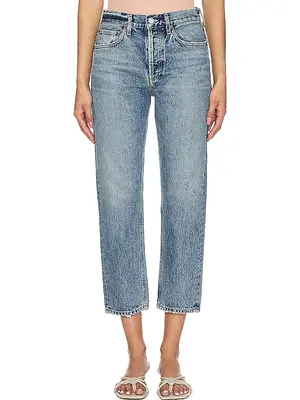 AGOLDE Parker Low Slung Vintage Straight Jeans - Facade