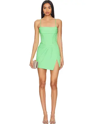 Bardot X Leighton Mini Dress - Green