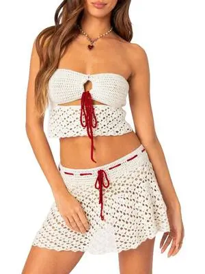 EDIKTED EDIKTED Jaslene Crochet Top