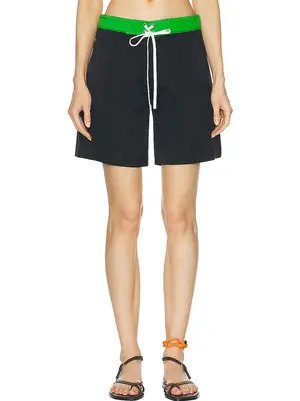 Miu Miu Bermuda Short - Nero & Erba