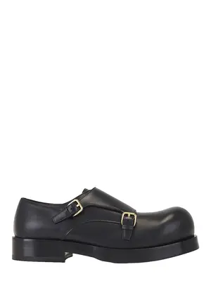 Bottega Veneta Monk Loafers - Black
