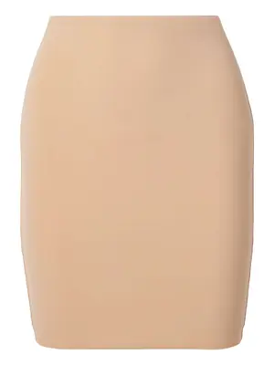 Commando Half Slip Mini Skirt Beige