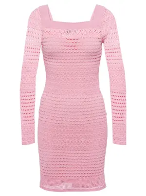 TOM FORD Crochet Minidress - Pink