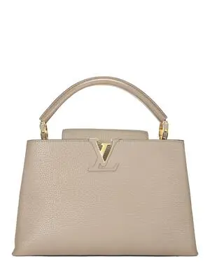 LOUIS VUITTON Taurillon Capucines GM