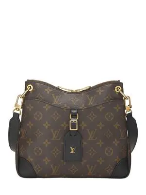 LOUIS VUITTON Monogram Canvas Odeon Nm - Black