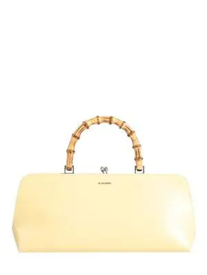 JIL SANDER Leather Baguette Bag Yellow