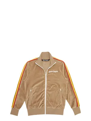 Palm Angels Pa Rainbow Chenille Track Jacket - Brown
