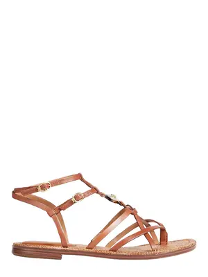 SAM EDELMAN Sam Edelman Gwen Embellished Leather Sandals