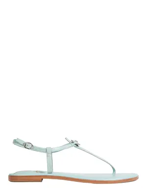 Sam Edelman Gigi Textured Sandals - Sky Blue