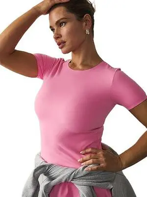 Victoria's Secret Vsx Elevate™ Tee - Pink