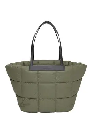 VEECOLLECTIVE Porter Max Quilted Tote Bag - Moss