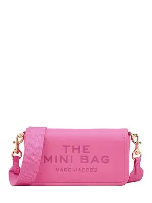 Marc Jacobs Marc Jacobs Leather Mini Crossbody Bag Bow Pink