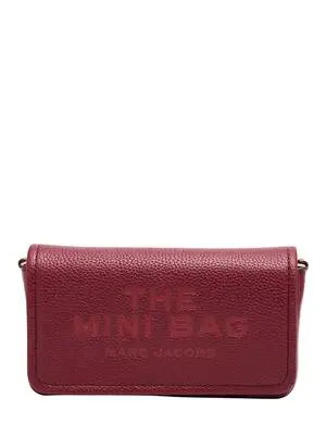 Marc Jacobs Marc Jacobs Leather Mini Crossbody Bag Cherry