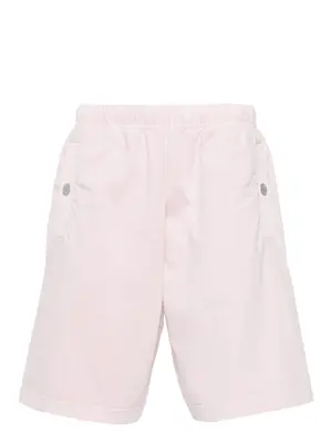 Stone Island Marina Cotton Bermuda Shorts - Pink