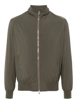 BARBA NAPOLI Fox Bomber Jacket - Green