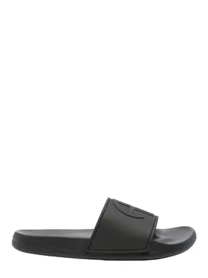 ANINE BING Logo Slides - Black