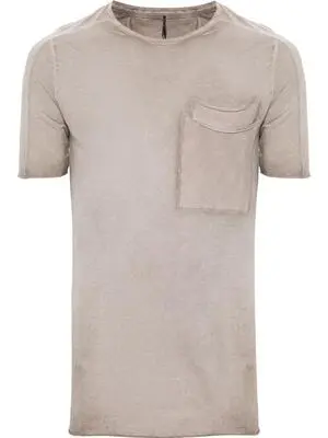 Masnada Distressed Cotton T-shirt - Grey