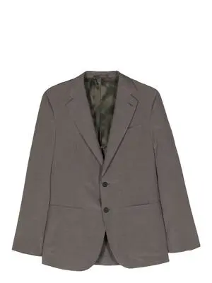 Caruso Aida Single-breasted Blazer - Green